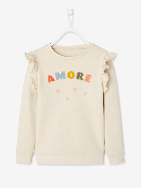 Sweat fille - Vente en ligne de Sweats enfant pour filles - vertbaudet
