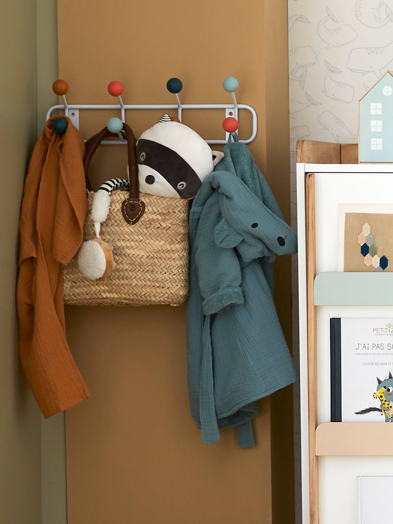 Porte manteau & patère enfant - Décoration chambre enfants - vertbaudet