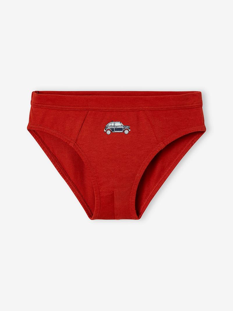 Lot de 7 slips garçon "voitures" marine - Vertbaudet
