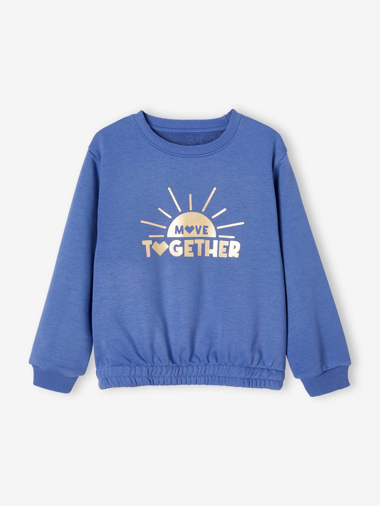 Sweat fille - Vente en ligne de Sweats enfant pour filles - vertbaudet